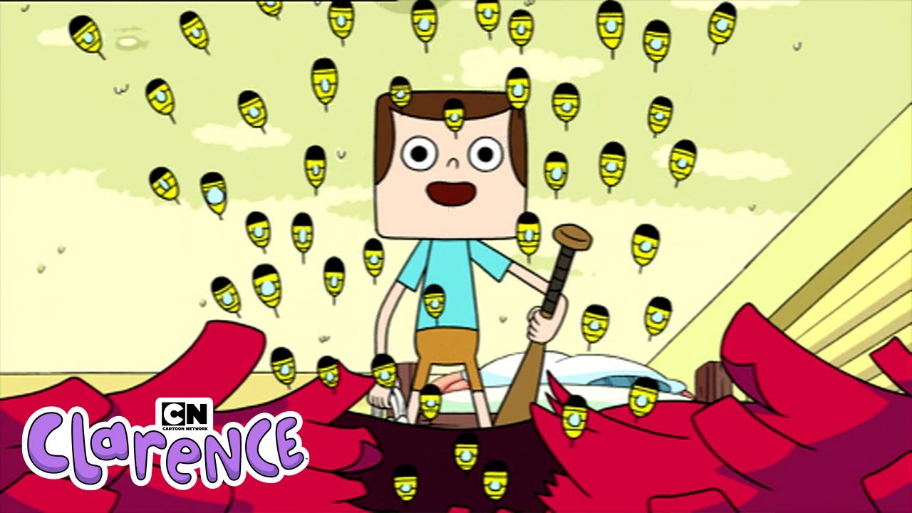 Bee Piñata! | Clarence | Cartoon Network | Clarence | Cartoon Network ...