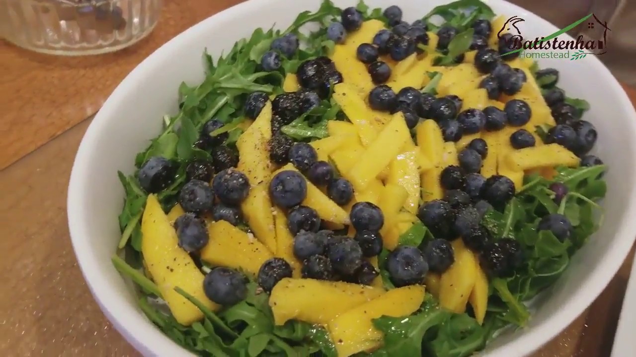Salada de Rúcula/ Arugula Salad - YouTube
