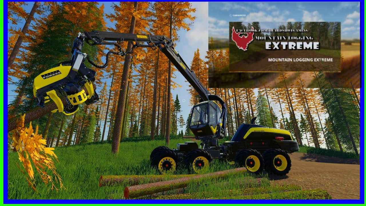 FS19- MAP- MOUNTAIN LOGGING EXTREME/GAMEPLAY-ALEXFORESTRY - YouTube
