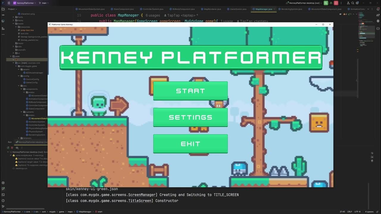 Kenney Platformer Game Devlog #7: Improving Controls! (LibGDX Learning) - YouTube