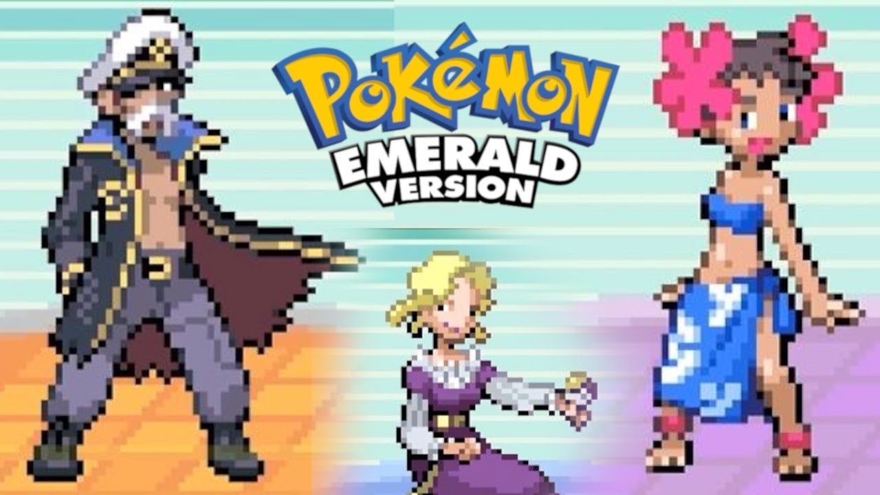 Elite Four Phoebe/Glacia/Drake : Pokémon Emerald : Episode 40 - YouTube