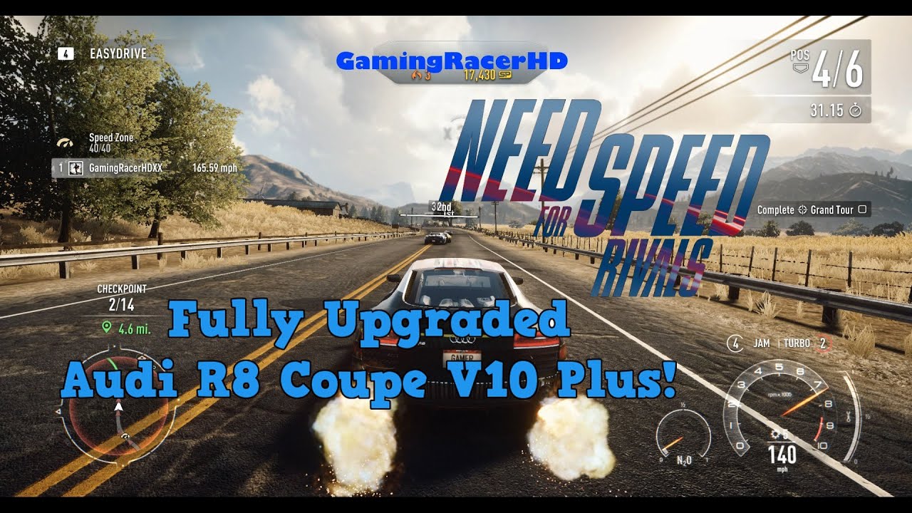 Need For Speed Rivals: Fully Upgraded - Audi R8 Coupe V10 Plus (1080p ...