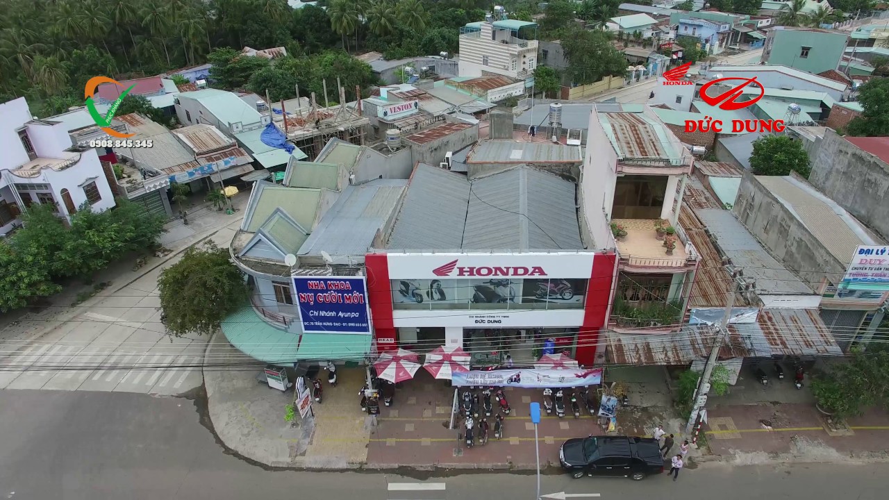 Flycam TP. Pleiku Honda Duc Dung Gia Lai - YouTube