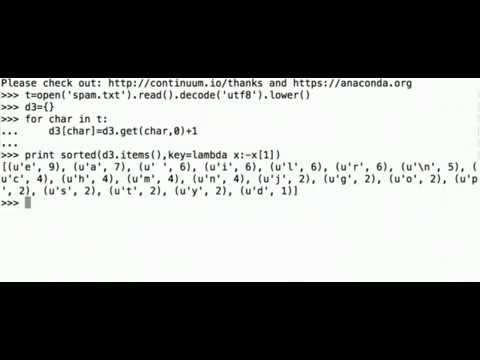 DigiLing - Introduction to Python for Linguists - Unit 11.6 - YouTube