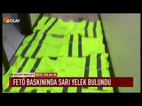 Fetö baskısında sarı yelek bulundu