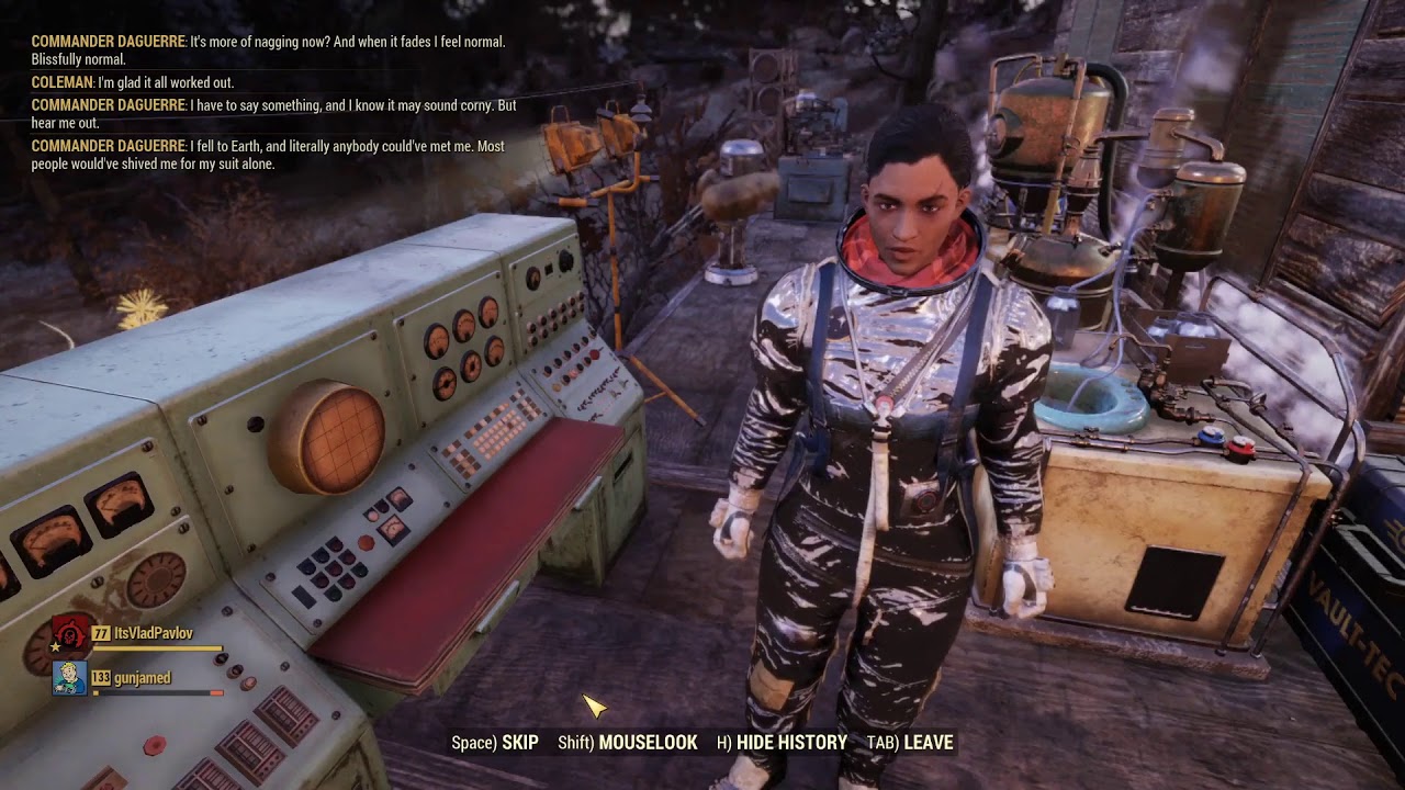 Epic final Astronaut battle to save my girl! Fallout 76 - YouTube