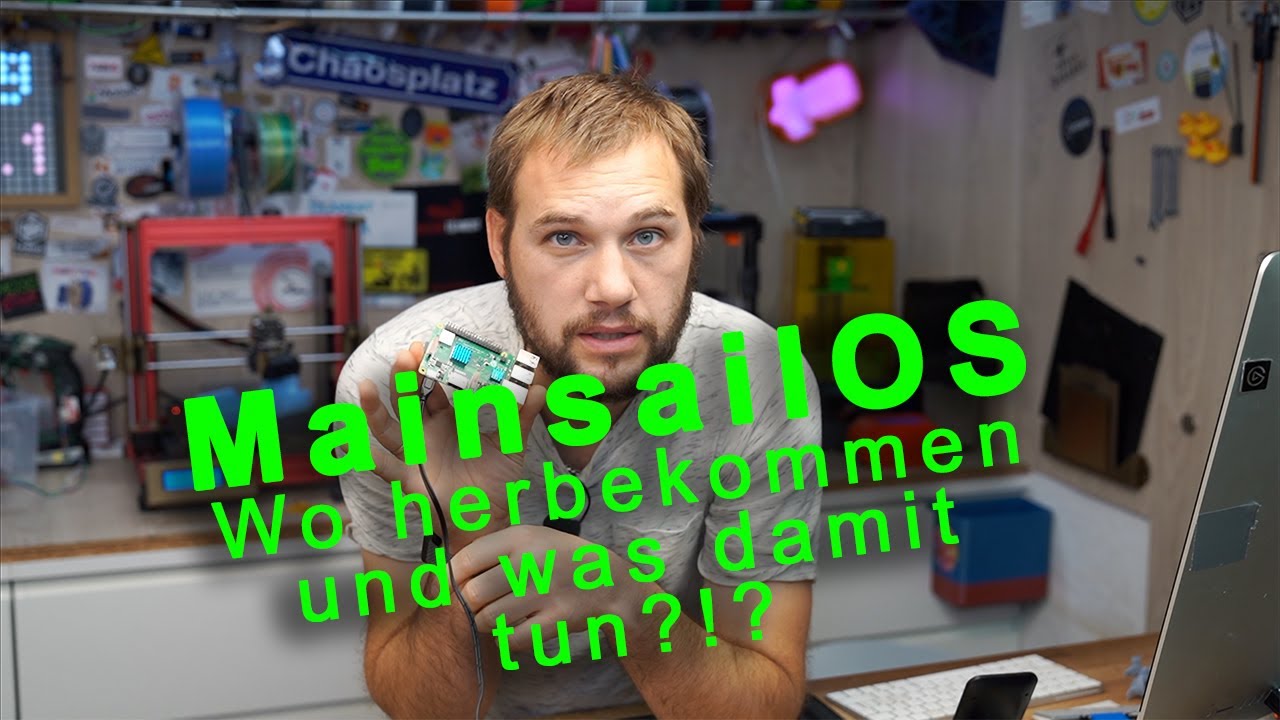 MainsailOS Teil2 - Download und Installation - YouTube