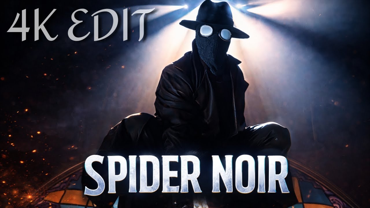 [4K] Spider-Noir 🕷️ Dark Entry 4K Ultra HD Edit - YouTube