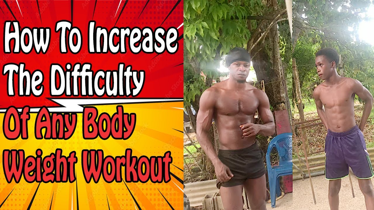 Progressive Overload Your Body Weight Workout YouTube Progressive Overload Your Body Weight Workout YouTube