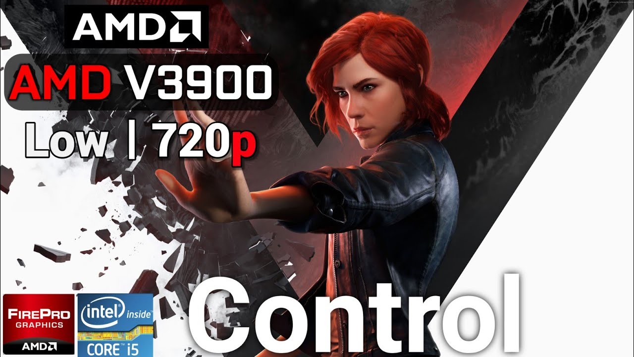 AMD FirePro V3900 | Control | i5 2400 | 720p, low - YouTube