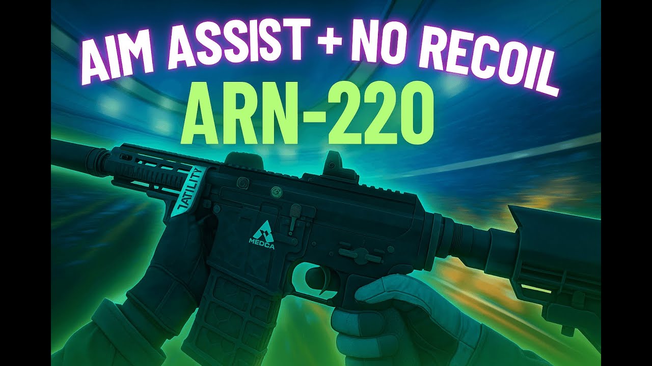 0 Recoil + INSANE Aim Assist for ARN-220 (Steam Only Setup!) - YouTube