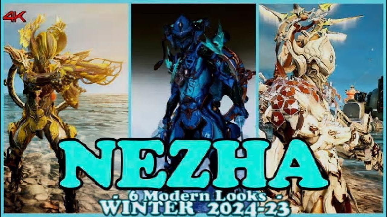 Nezha Fashion Frame Winter 2024-23 Warframe Art-Fashion Best - YouTube