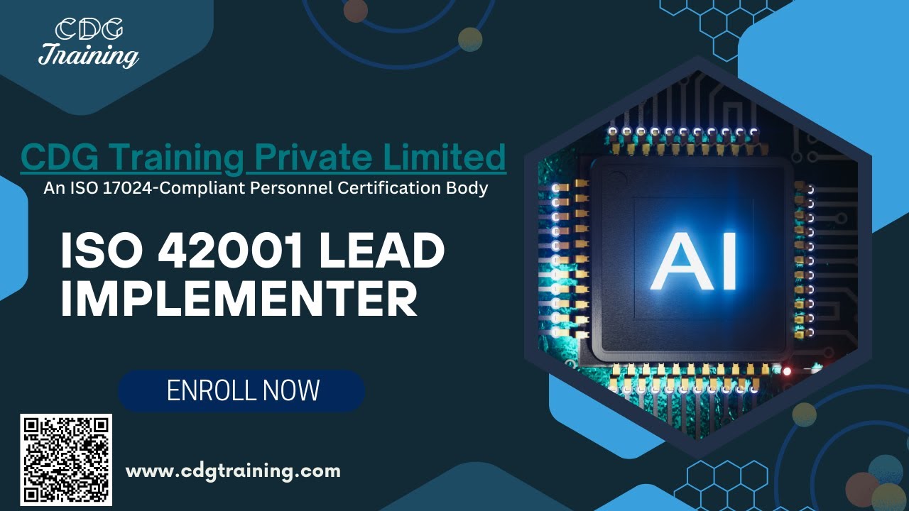 ISO 42001 Lead Implementer Course | Comprehensive Training by CDG ...