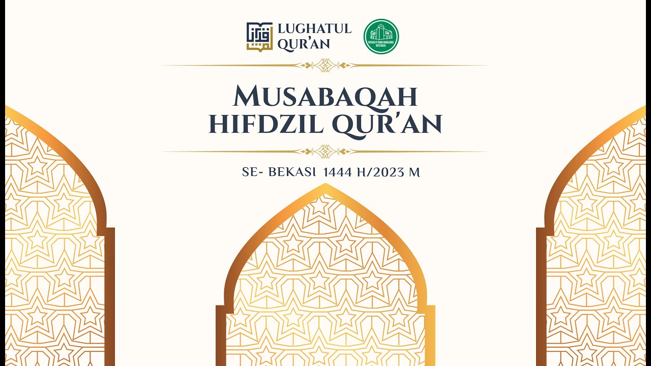 (LIVE) "Acara Final Musabaqah Hifdzil Quran" - YouTube