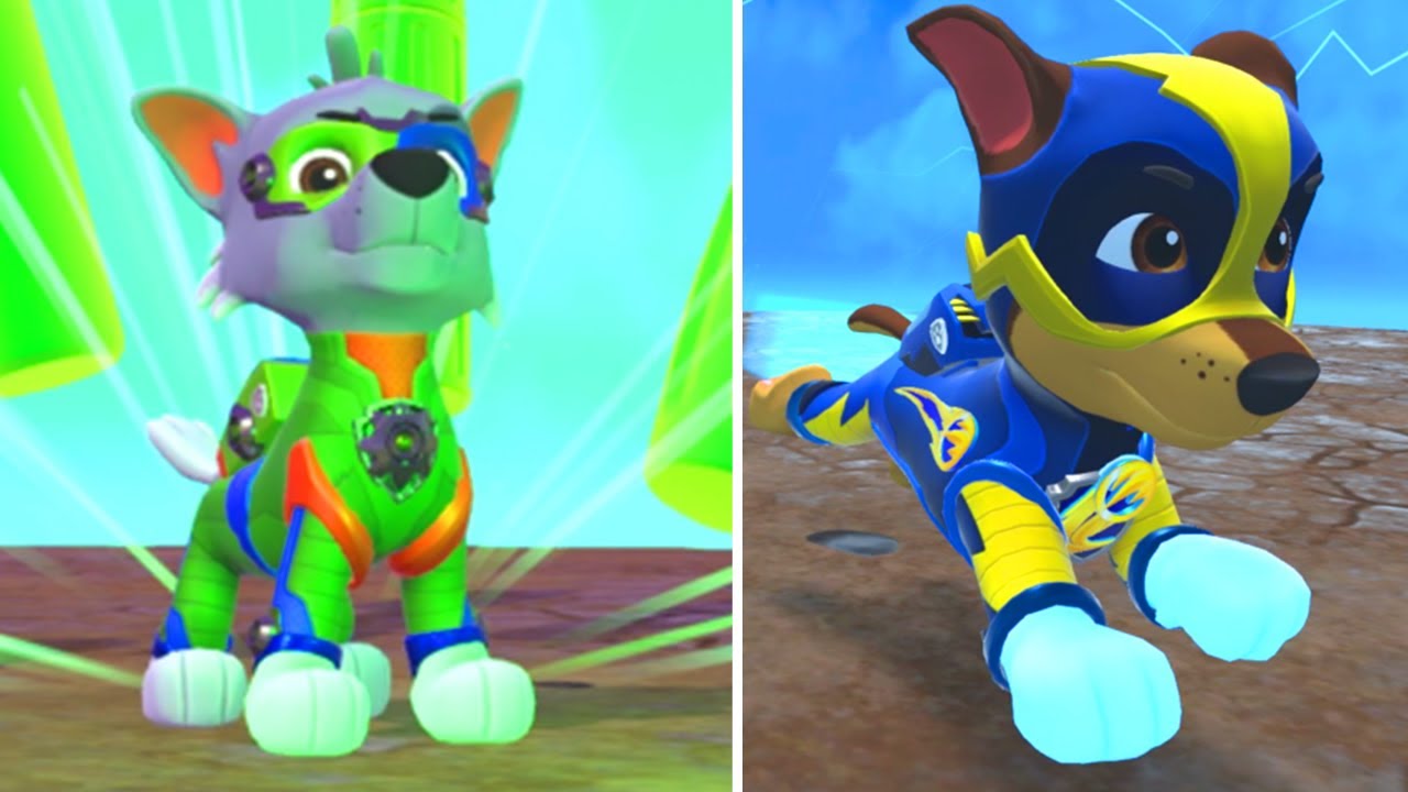 PAW PATROL MIGHTY PUPS Save Adventure Bay: The Meteorite Mission Full ...