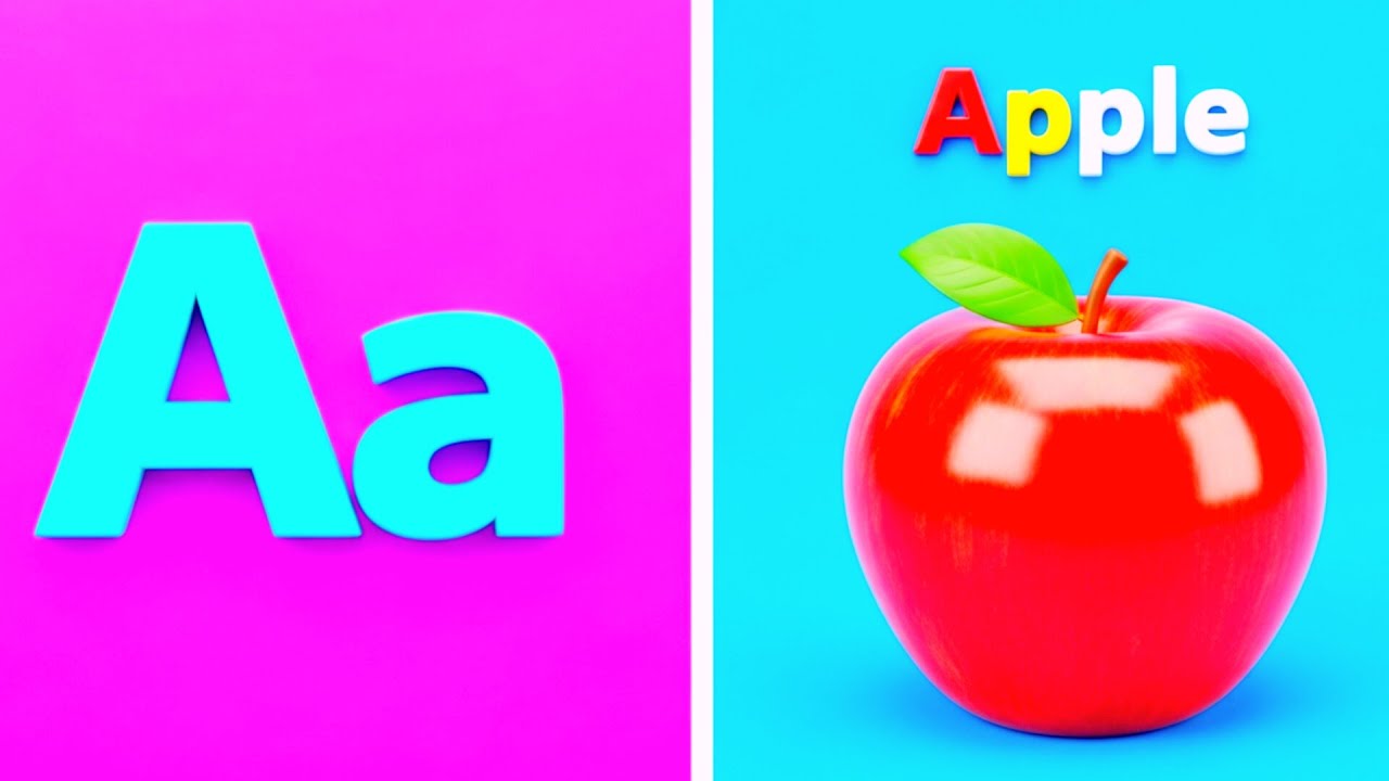 A to Z Funny ABCD Song | 3D Cartoon Alphabet Rhyme for Kids | ABC ...