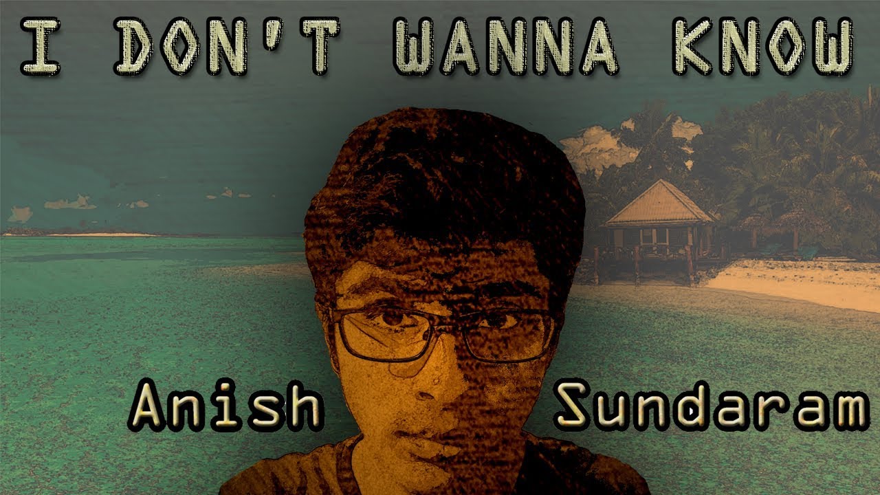Anish Sundaram - I Don't Wanna Know (Official Audio) - YouTube