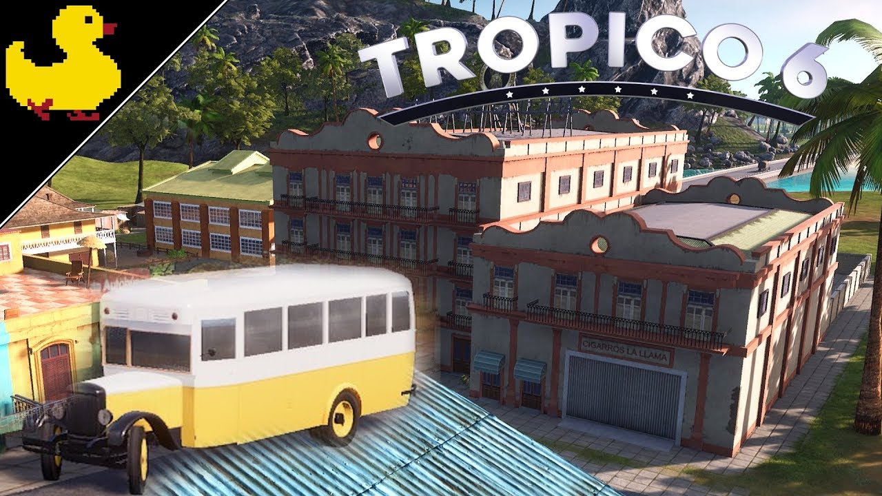 RUM máme, tak teď DOUTNÍKY - Tropico 6 #07 - YouTube