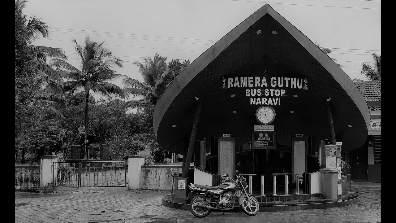 World Famous Unique Bus Stop - YouTube