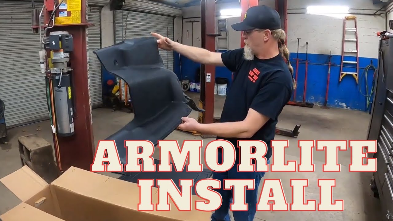 Armorlite Rear Wheel Arch Install - JL Wrangler - YouTube