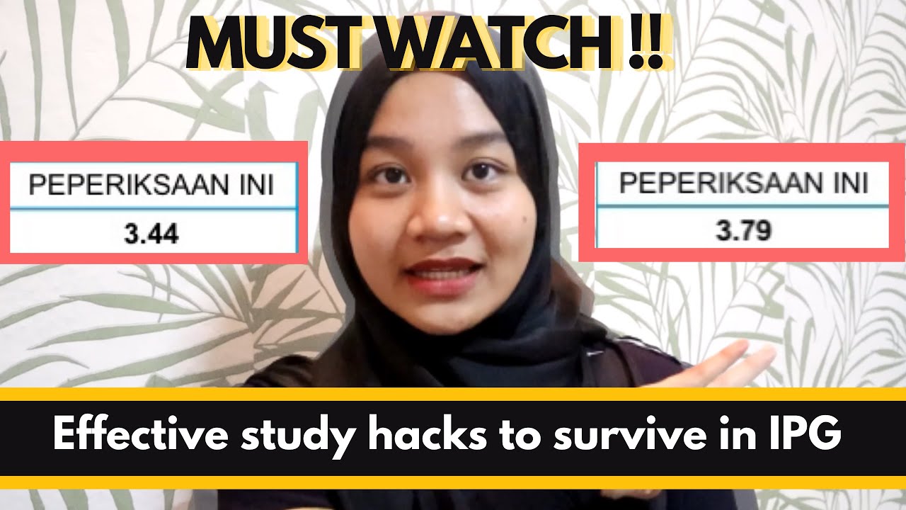 Tips and Tricks to SURVIVE in university (especially IPG) 📝 - YouTube