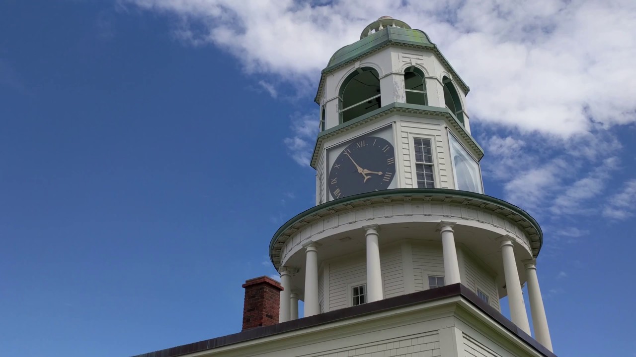 Inside and outside the Halifax Town Clock (June 3, 2017) - YouTube