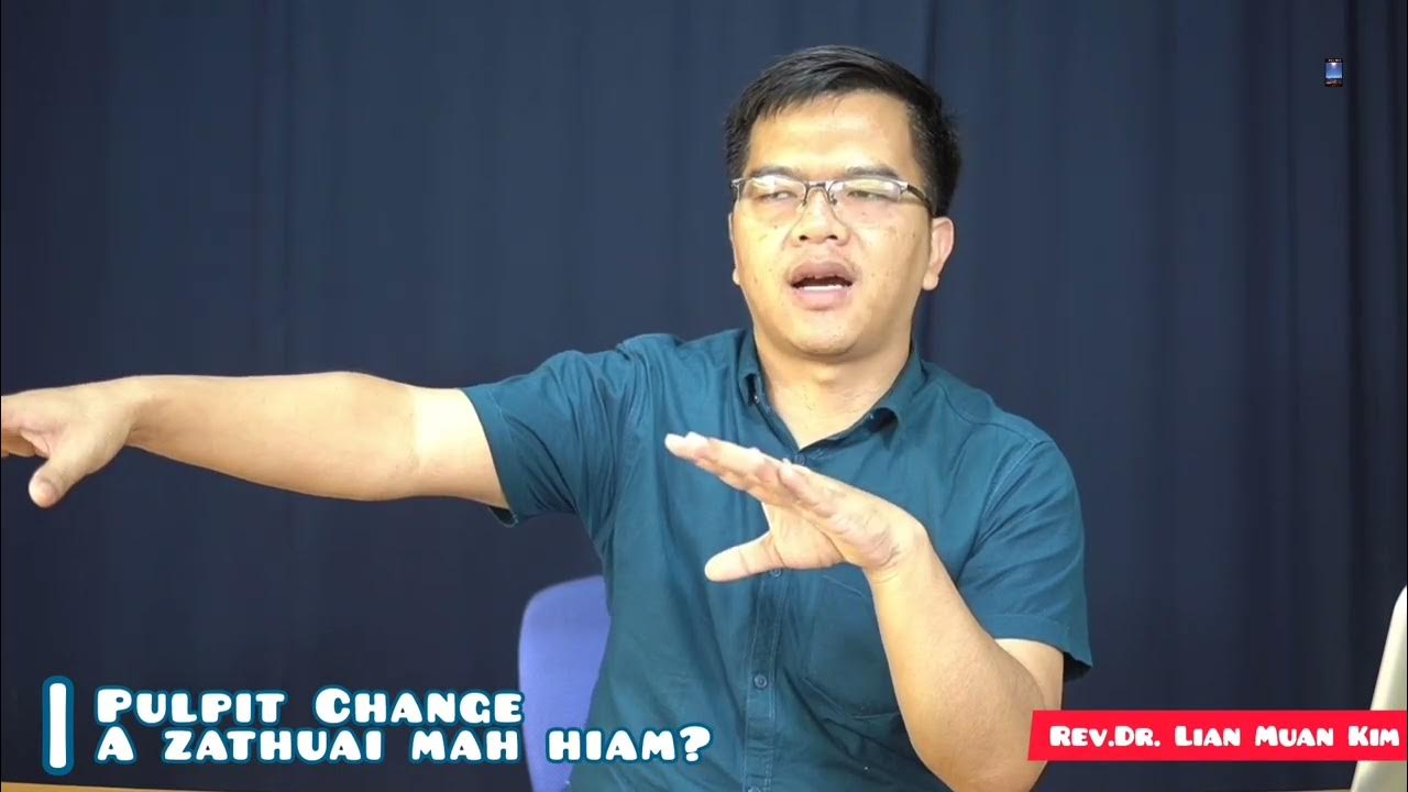 Pulpit change a zathuai mah hiam? Rev.Dr. Lian Muan Kim (Tongluan Zaitha No.1529) - YouTube