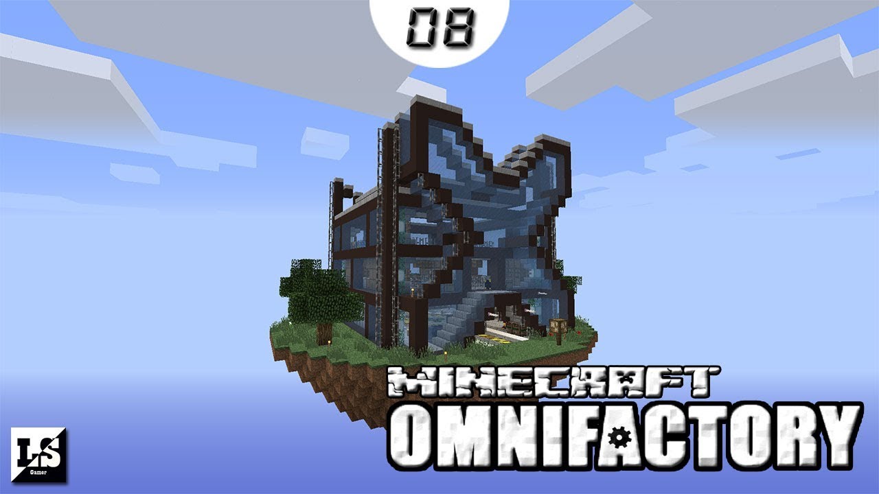 Minecraft Omnifactory - #08 Переезд на островки - YouTube
