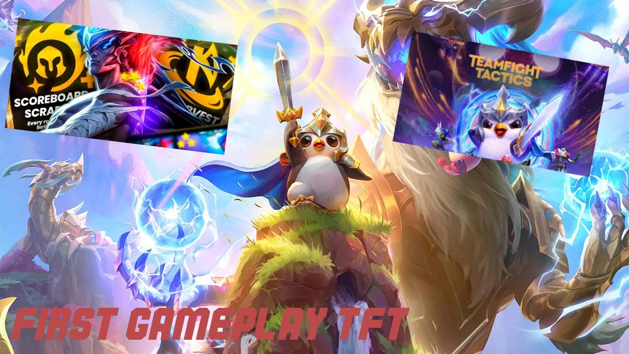 League of Legends TFT first ever gameplay - YouTube