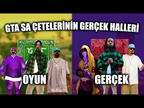 GTA San Andreas çetelerinin gerçek hayatta esinlenildiği çeteler!