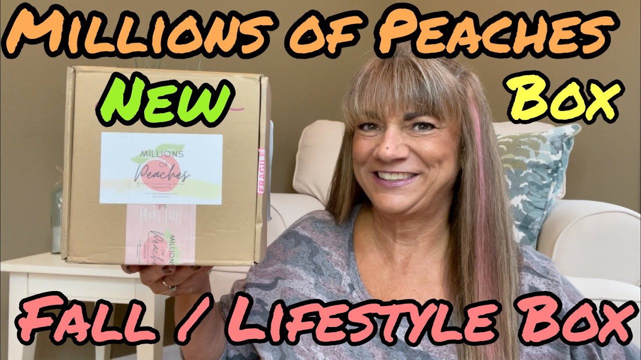 ⭐️ NEW ⭐️ Millions of Peaches Box Fall 2022 Lifestyle + 15% off 1st Sub ...