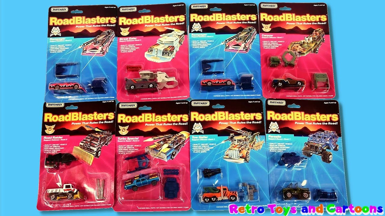 Roadblasters Matchbox Commercial Retro Toys and Cartoons - YouTube