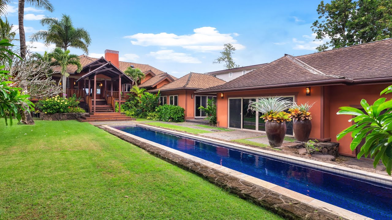$6.7 Million Home on North Shore in Oahu Hawaii - Home Tour - YouTube