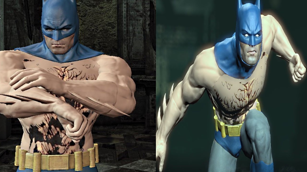 Batman: Arkham City | The Demon Lives Again 1970's Batsuit (Mod) - YouTube