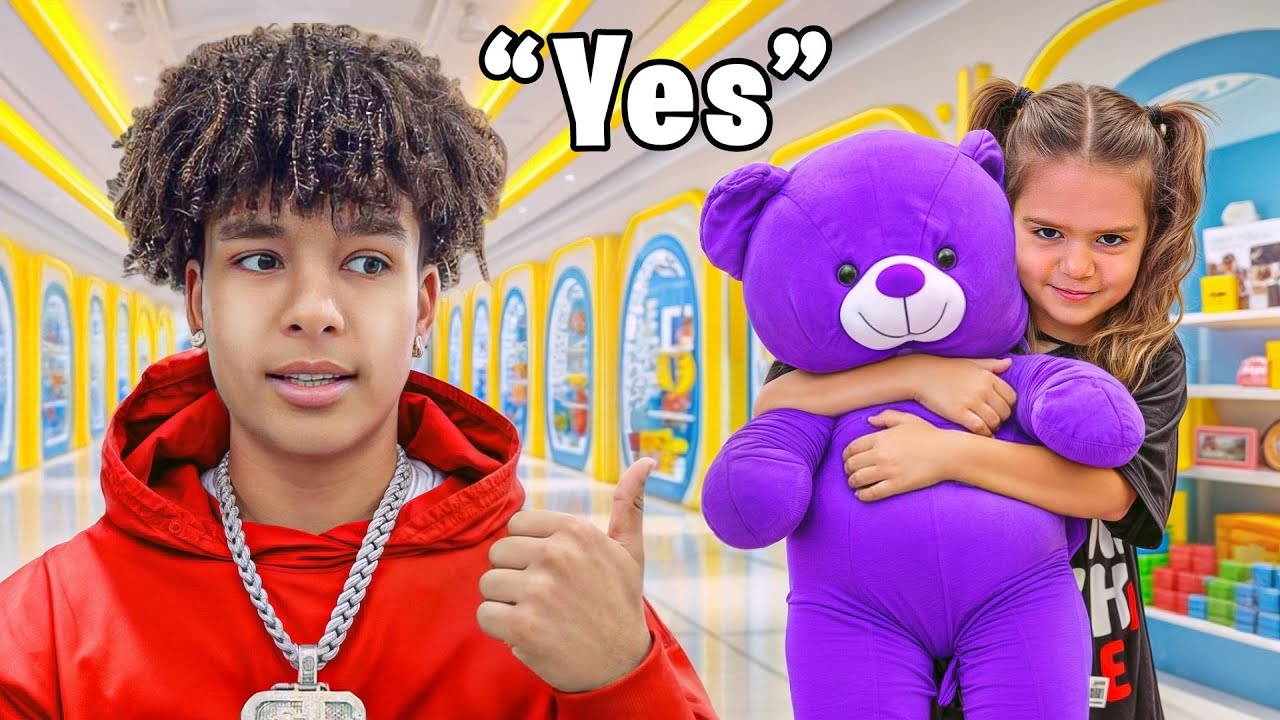 Saying YES to a LITTLE KID for 24 Hours! - YouTube
