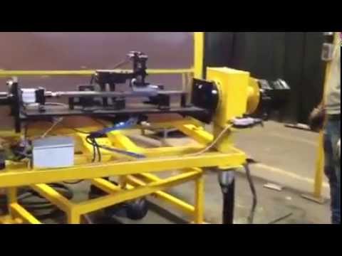 Rotary Welding Fixture - YouTube