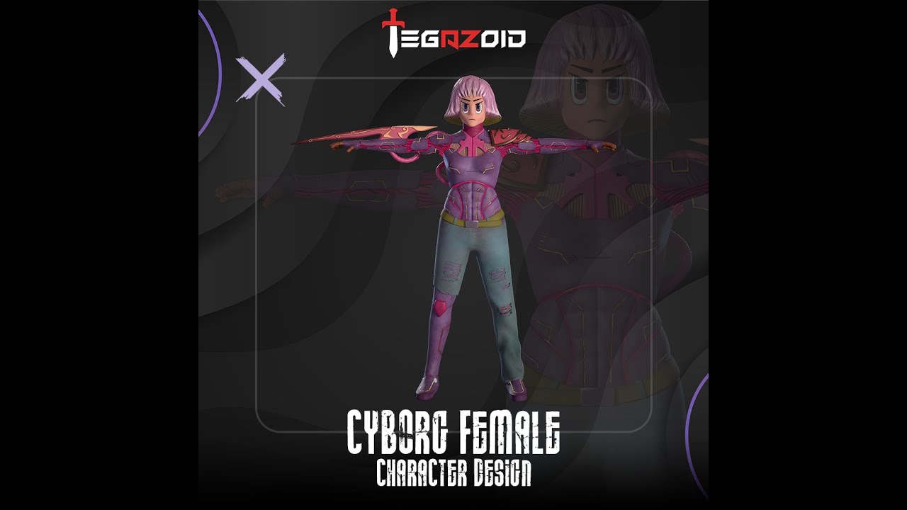 CYBORG | 3D Game Art Character Design | Game Art Outsourcing Studio ...