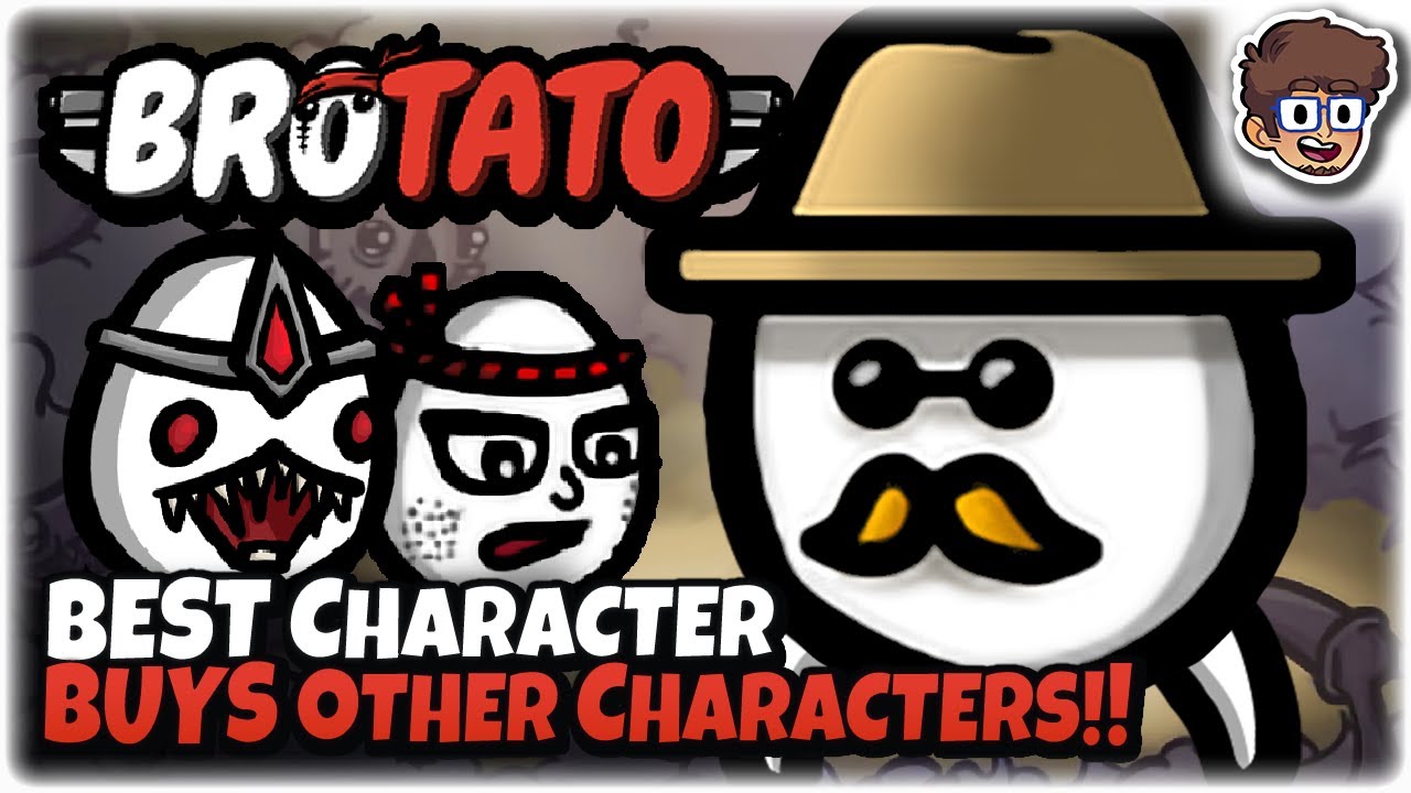 BEST New Character, BUYS Other Characters!! | Brotato: Modded - YouTube