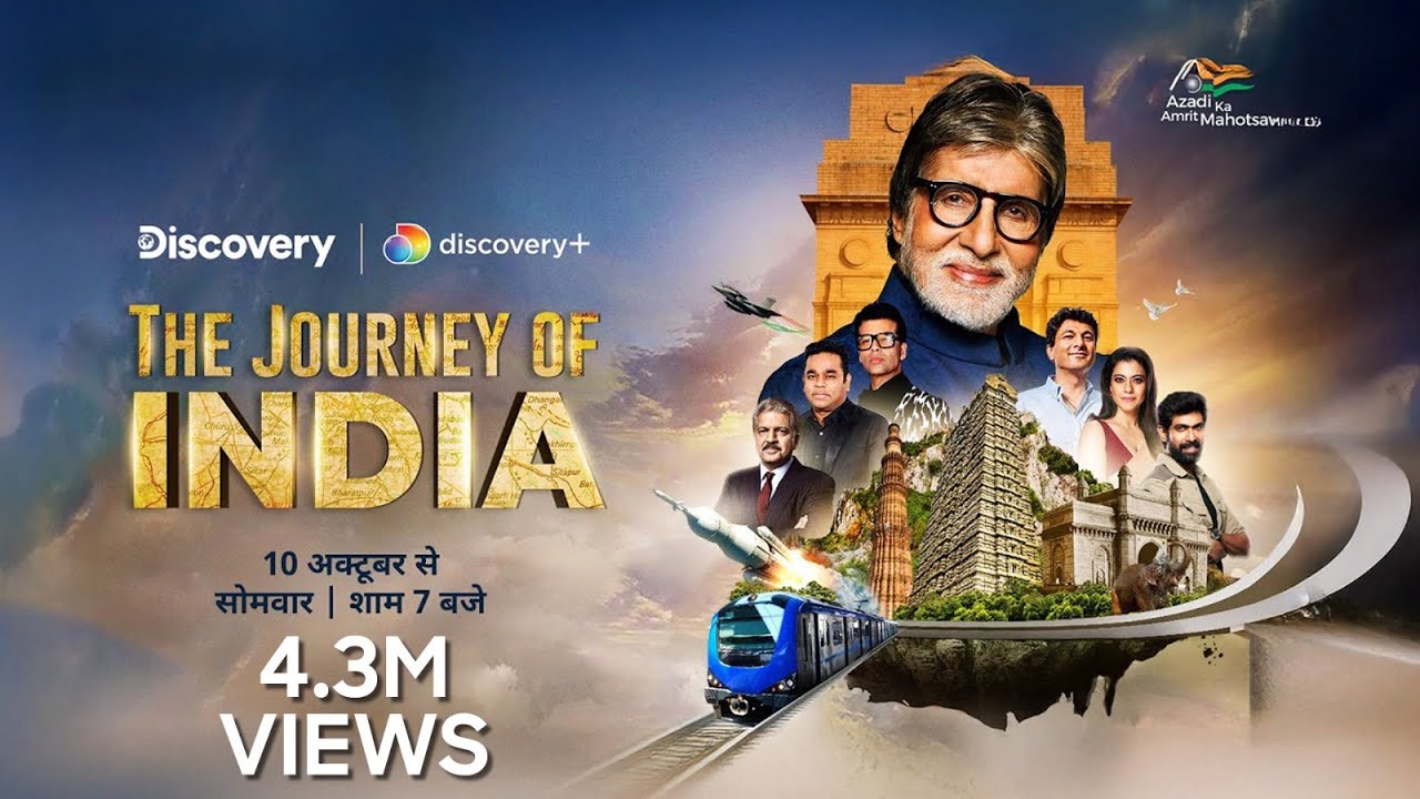 The Journey Of India | Hindi Trailer | Amitabh Bachchan | 10th Oct at 7 ...