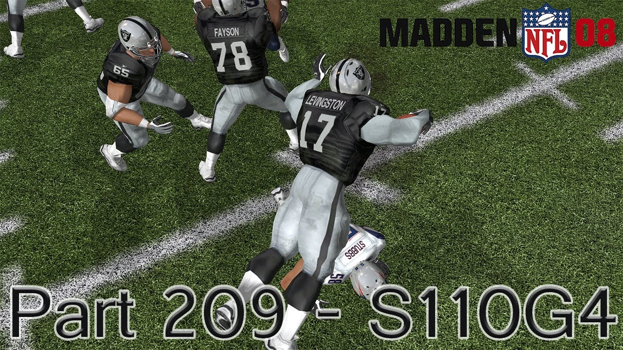 Let's Play Madden 08 Superstar Mode - Part 209 (S11G4) - YouTube