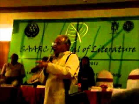 Uxi Mufti at SAARC Lit Fest 2012.wmv - YouTube