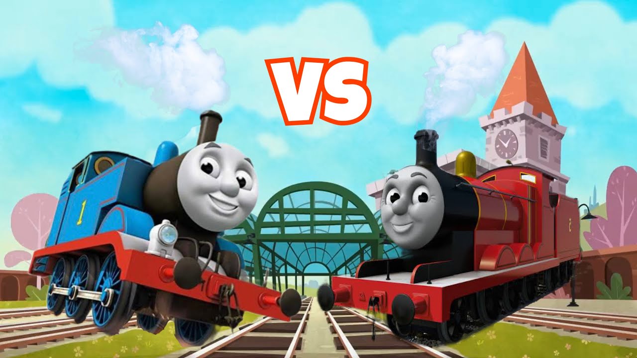 fun game | thomas vs james | the winner thomas - YouTube