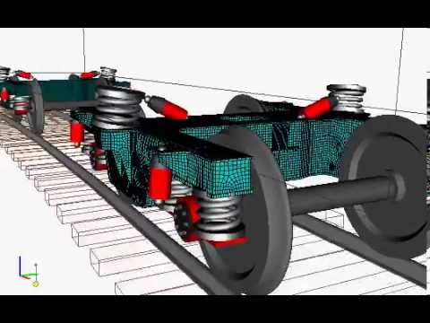 Durability Analysis of Locomotive Bogie Frame Universal Mechanism Demo ...