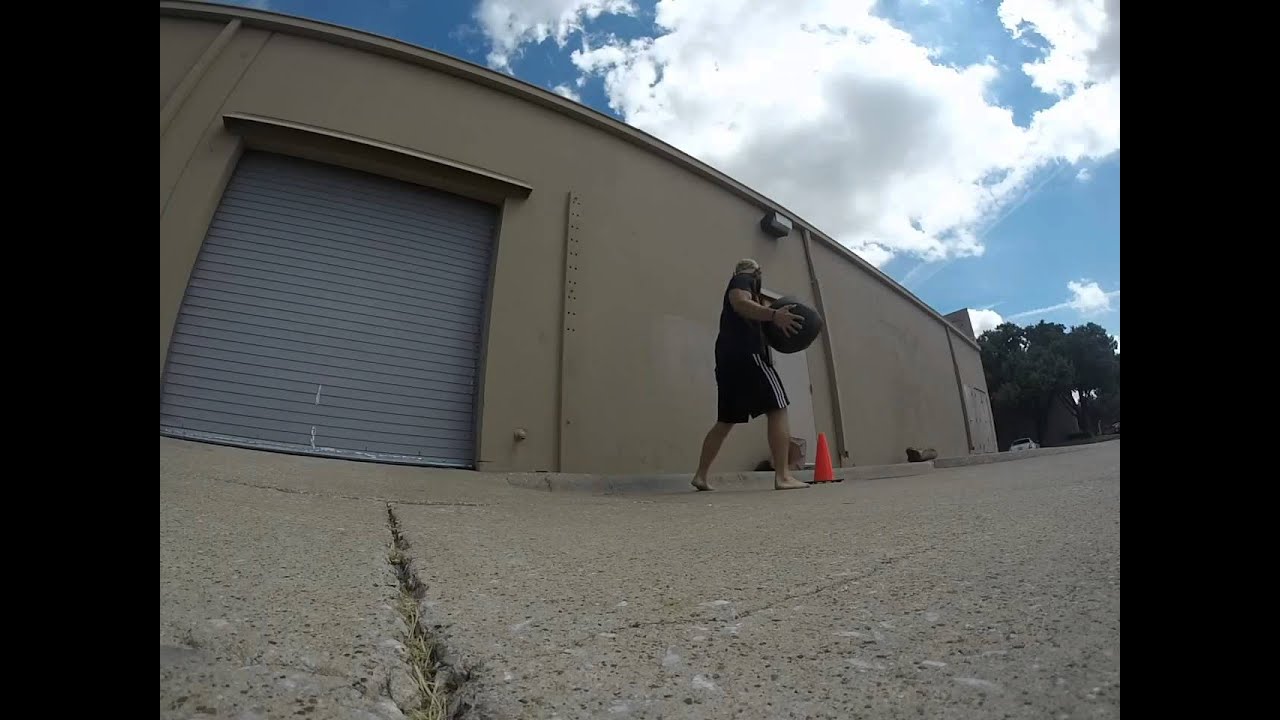 Med Ball Rotational Side Throw - YouTube