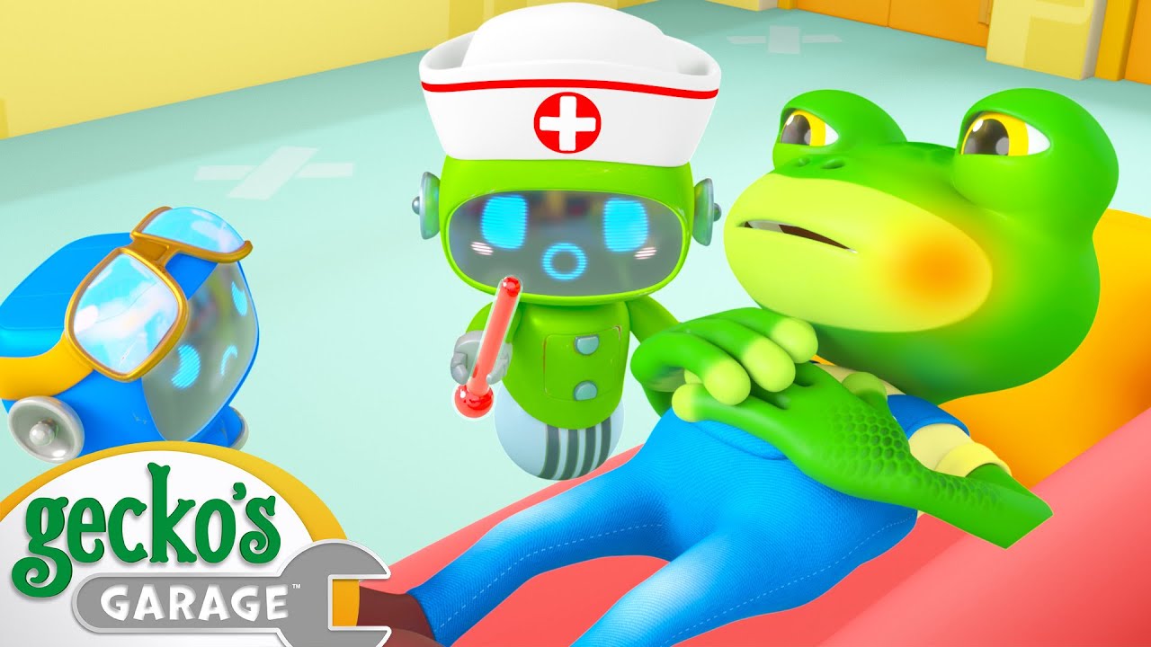Gecko Gets Sick Mechanicals to the Rescue! | Gecko's Garage | Rescue ...