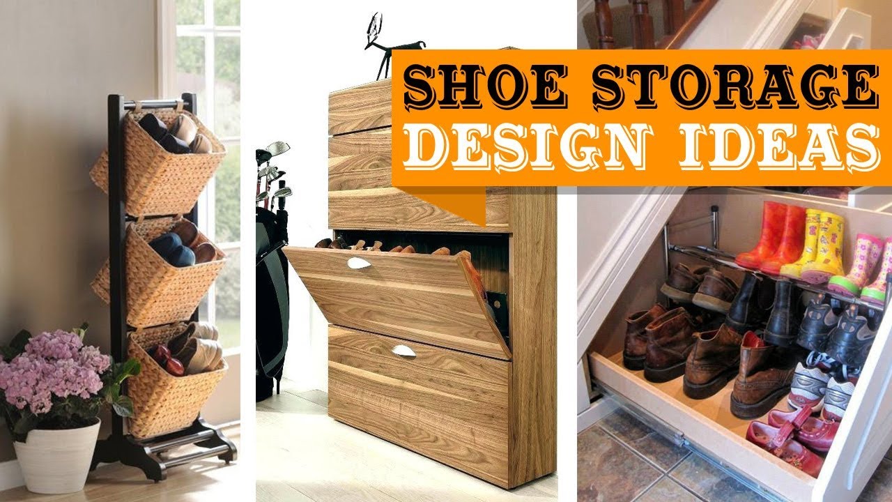 55+ Functional + Attractive Shoe Storage Ideas - YouTube