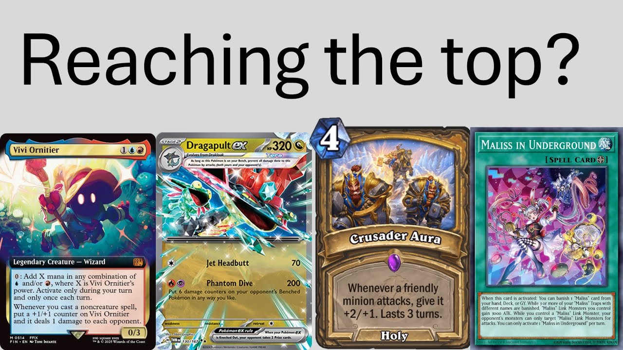 How Hard is Getting the Top Rank in Every Card Game - YouTube