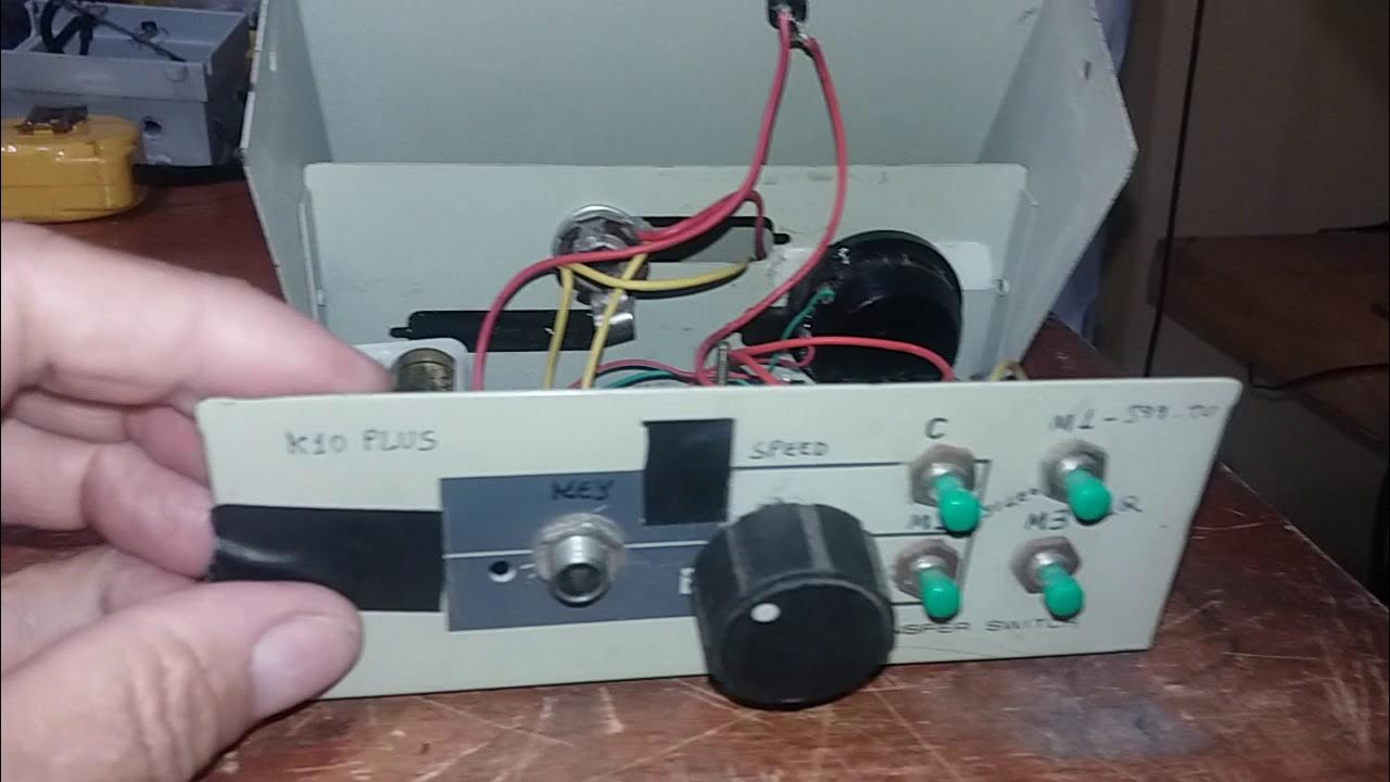 CW MOSTRANDO K-10 E ACCU KEYER - YouTube