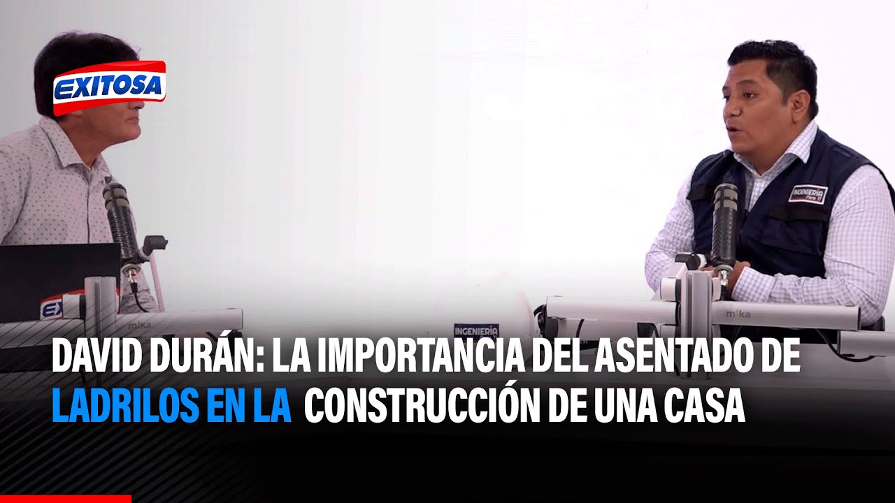 🔴🔵David Durán: La importancia del asentado de ladrillos en la ...