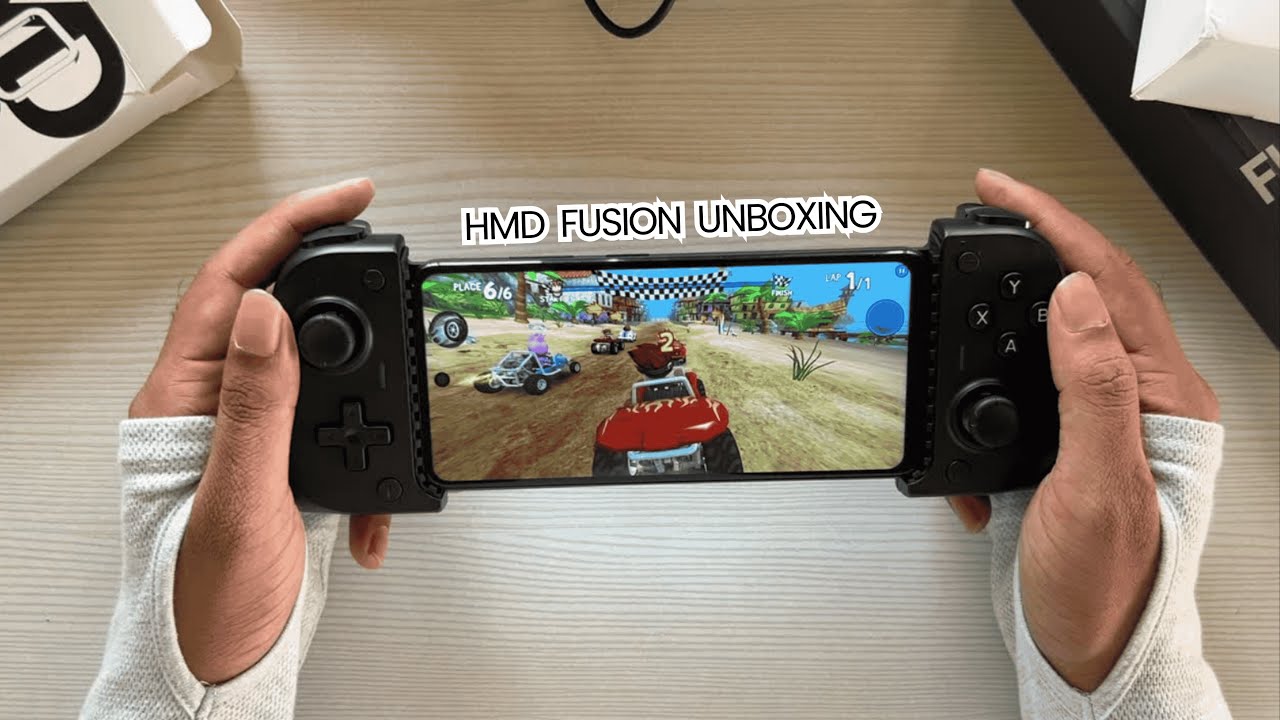 HMD Fusion Phone, Fusion Case & Gaming Controller detailed Unboxing ...